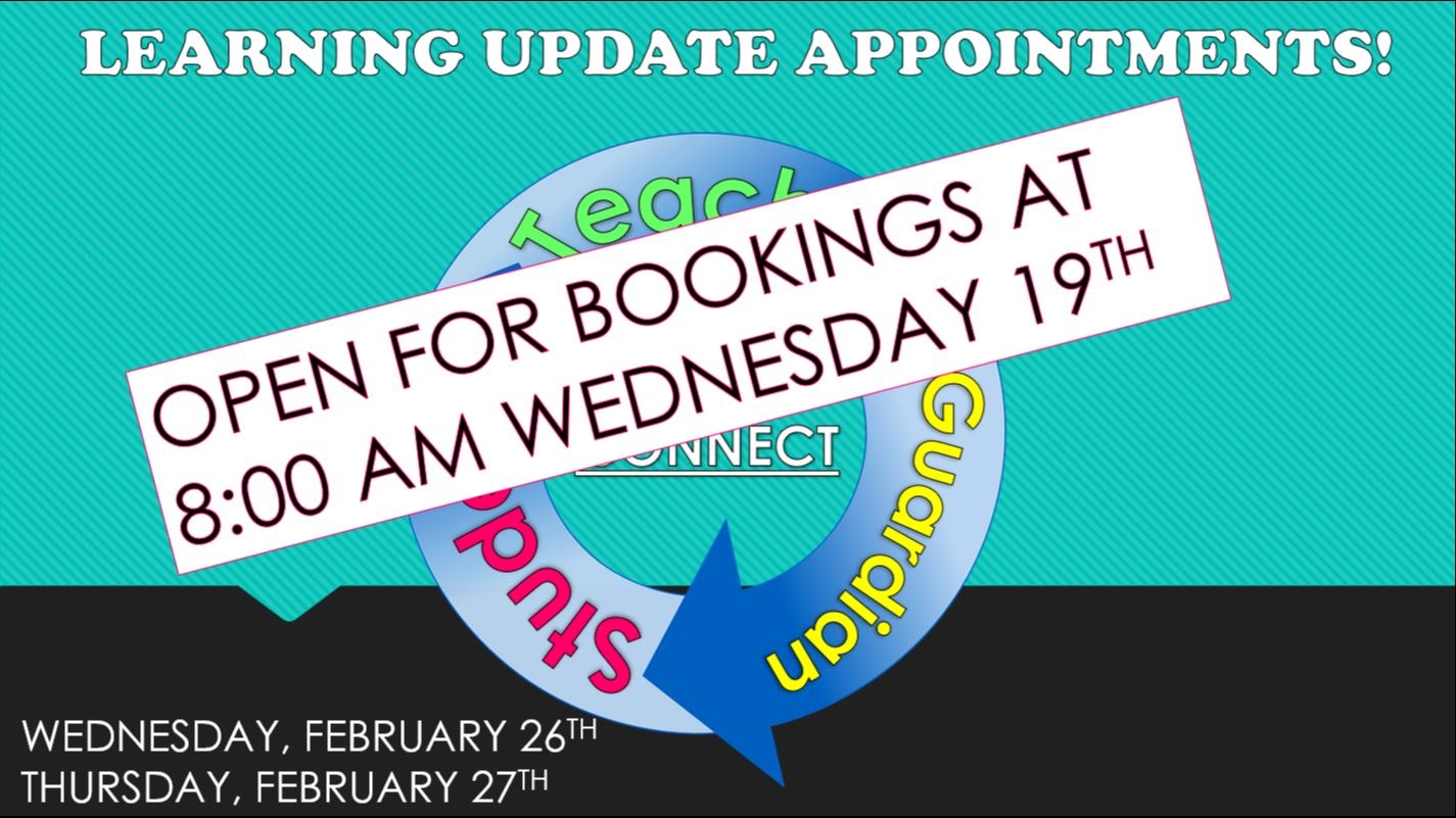 Learning Update Appointments